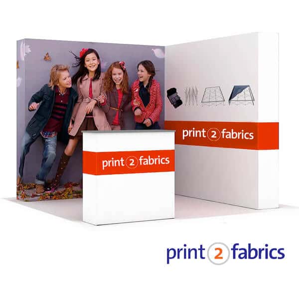 Xpressions Fabric Pop up Display - Creatief en Modulair presenteren